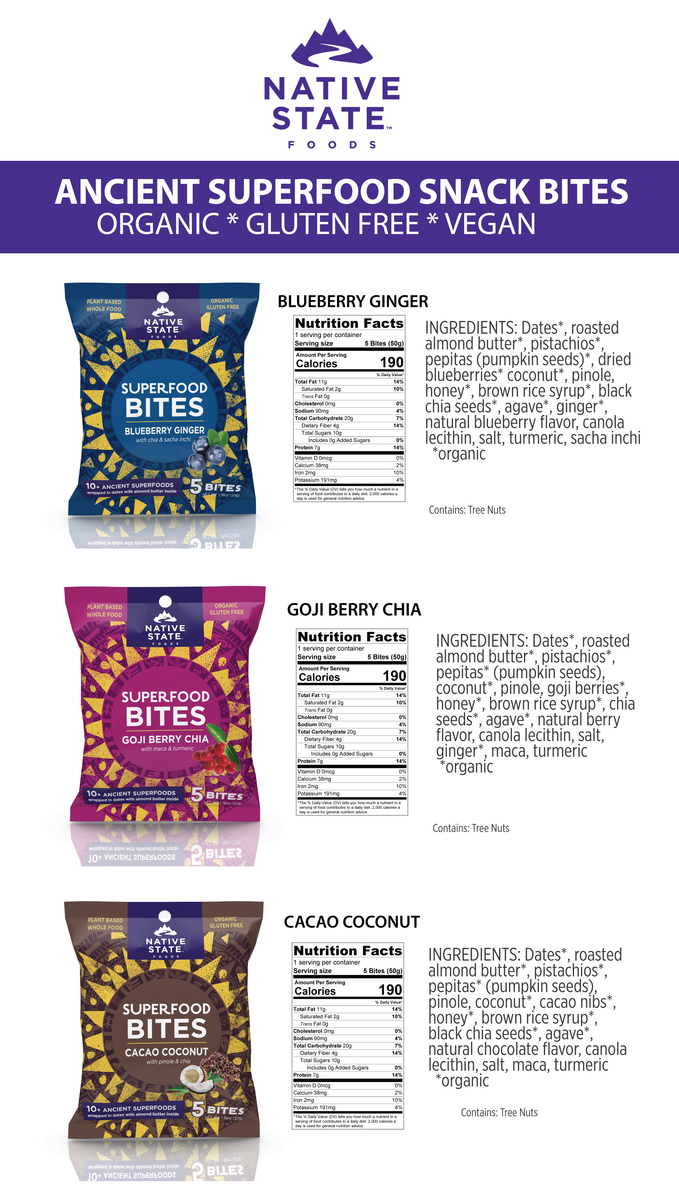 Superfood Bites Sampler Pack - FREE! (just pay shipping & handling ...