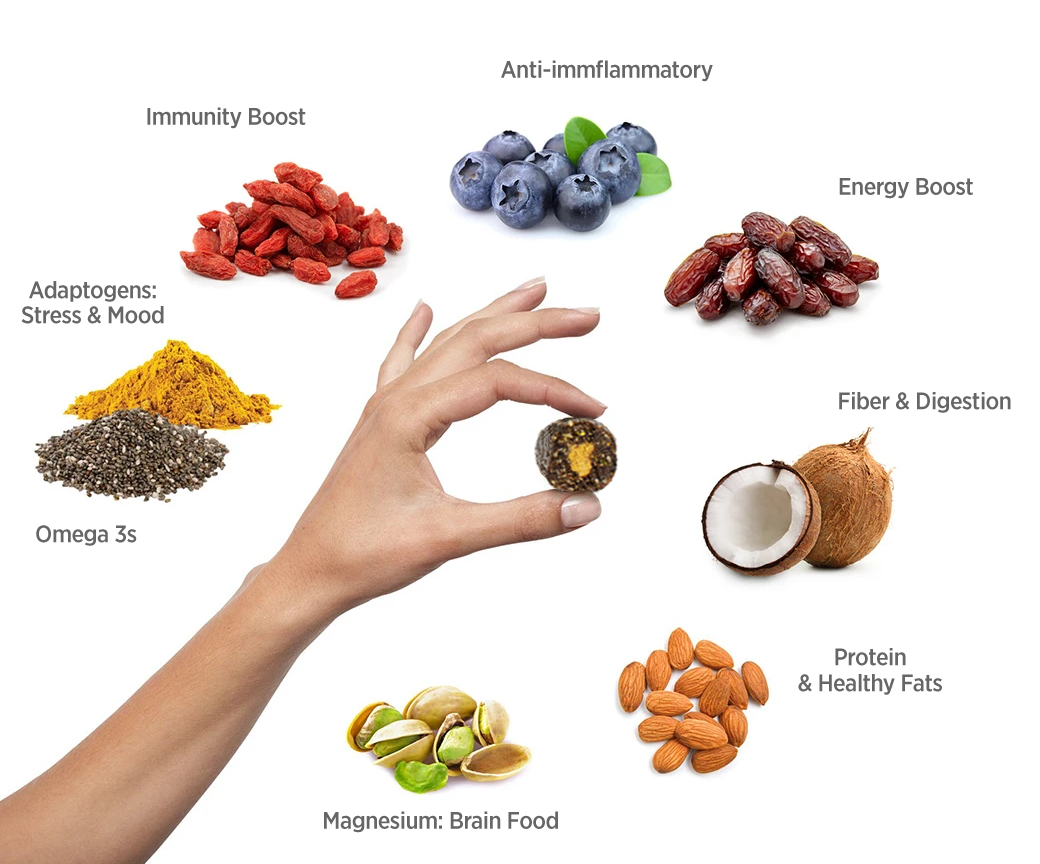 Native State Superfood Bites, Flavor Variety Box, 8ct – Native State Foods